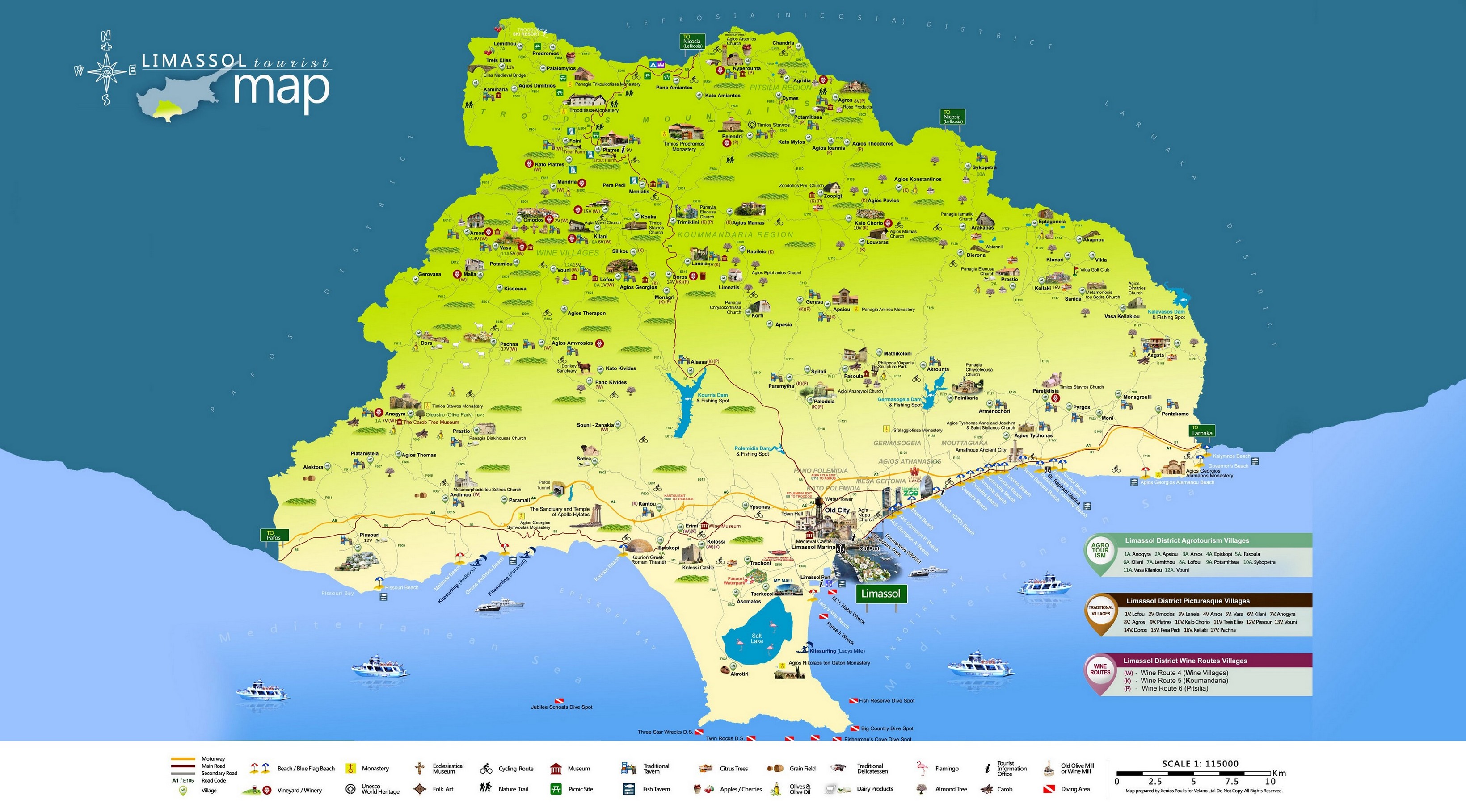 Куда смогут поехать жители районов Лимассола и Пафоса? - Вестник Кипра